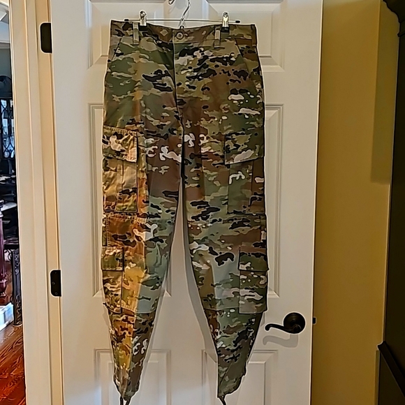 US MILITARY | Pants | Mens Army Camo Military Uniform Cargo Utility ...